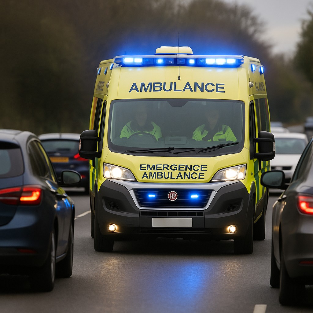 What to Do When an Emergency Vehicle Is Approaching